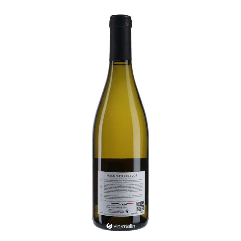 Mâcon-Pierreclos Chardonnay 2024 – Domaine Maurice Lapalus | Vin Malin
