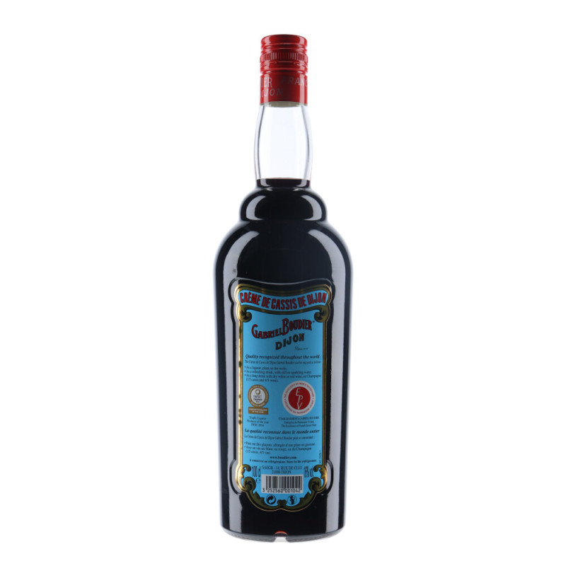 Gabriel Boudier - Crème de Cassis de Dijon - Bourgogne - vin-malin.fr