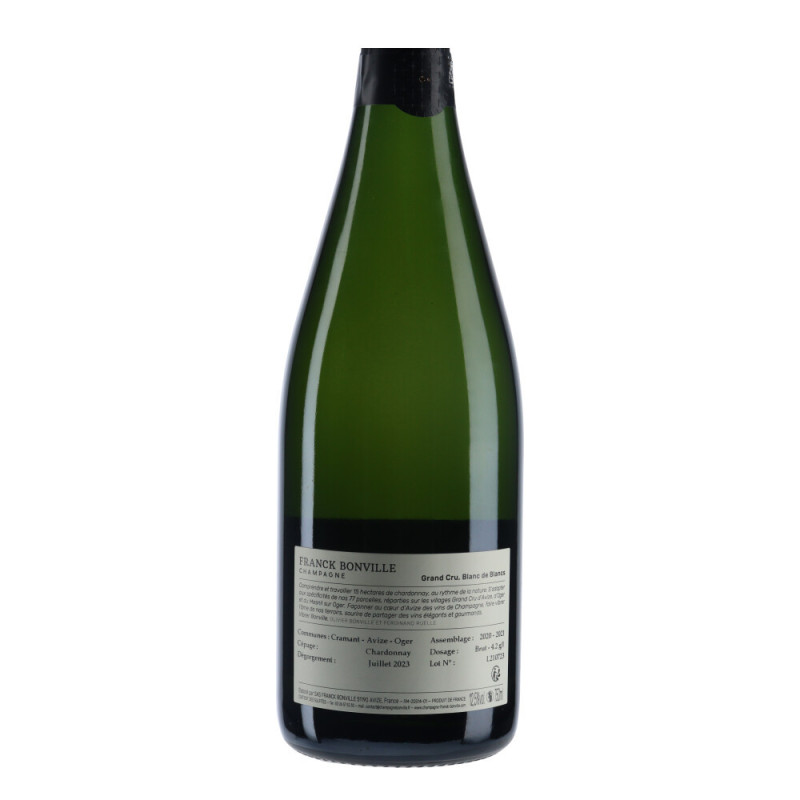 Champagne Franck Bonville Brut Grand Cru Blancs de Blancs | VIn-malin