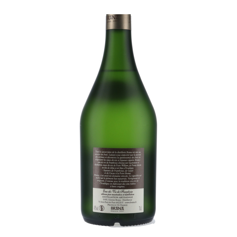 Distillerie Brana eau de vie de framboise chez Vin Malin